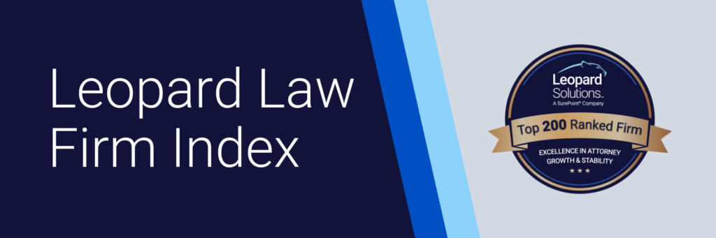 Leopard Law Firm Index - Top 250 Law Firms - SurePoint Legal Insights